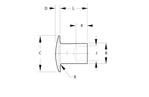 Semi-Tubular Rivets - Prairie Rivet
